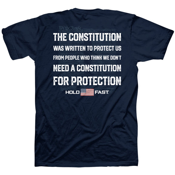 Constitution Protection Mens T-Shirt – We Hold Fast
