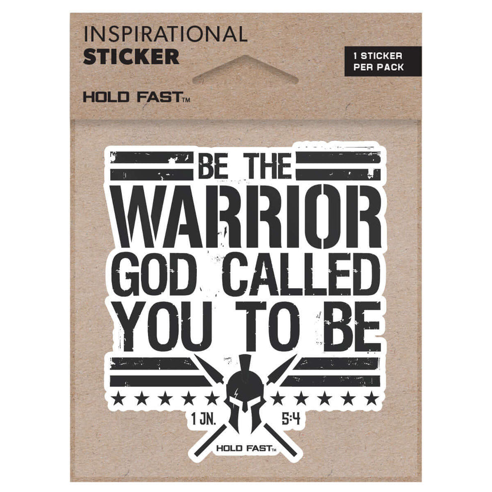 Warrior Sticker – We Hold Fast