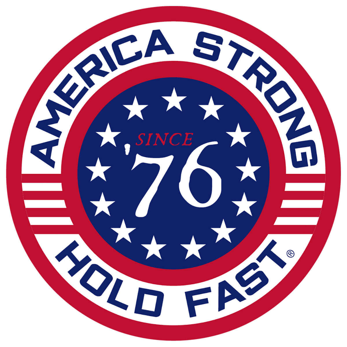 America Strong Sticker – We Hold Fast